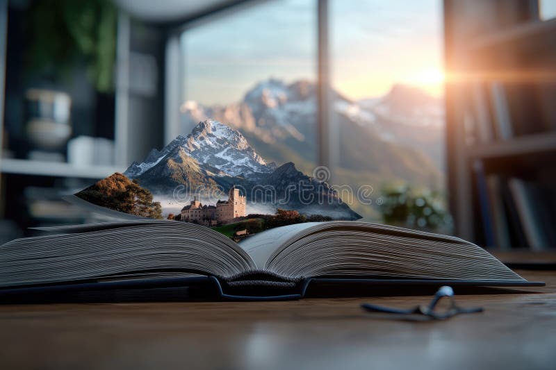 Reading Open Book: Gateway To Boundless Adventures, Mental ...