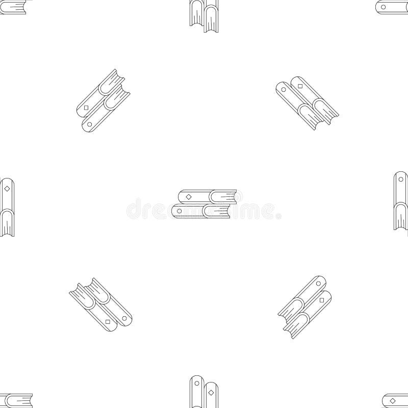 Reading Pattern Seamless Vector Stock Vector - Illustration of ...
