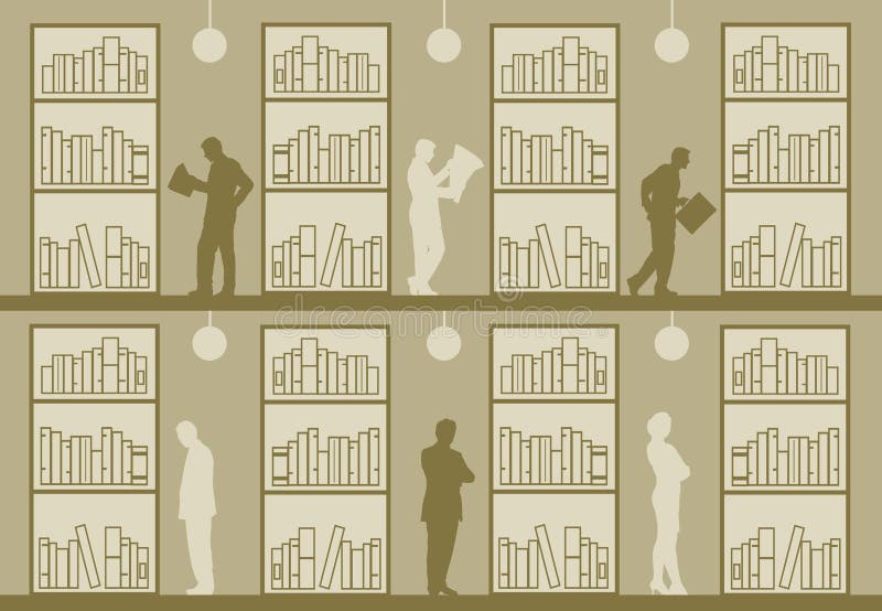 Reading stock illustration. Illustration of education - 47991101