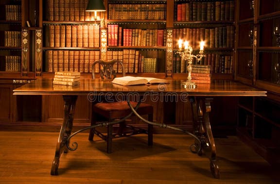 Reading Room in Old Library. Stock Image - Image of information, chair ... Reading Room in Old Library. Stock Image - Image of information, chair ...