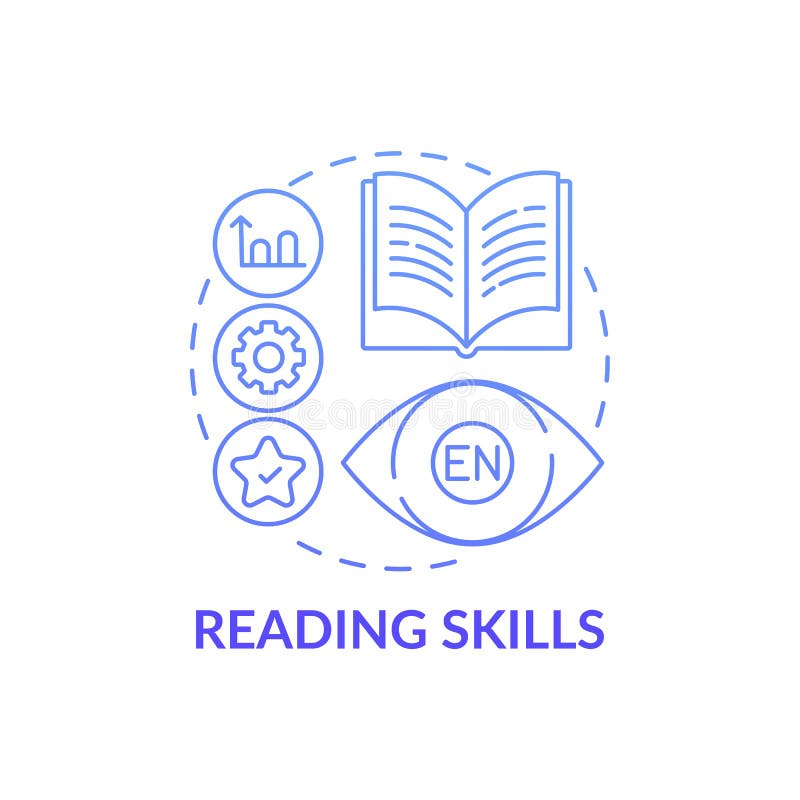 Reading Skills Icon Stock Illustrations – 650 Reading Skills Icon Stock ...