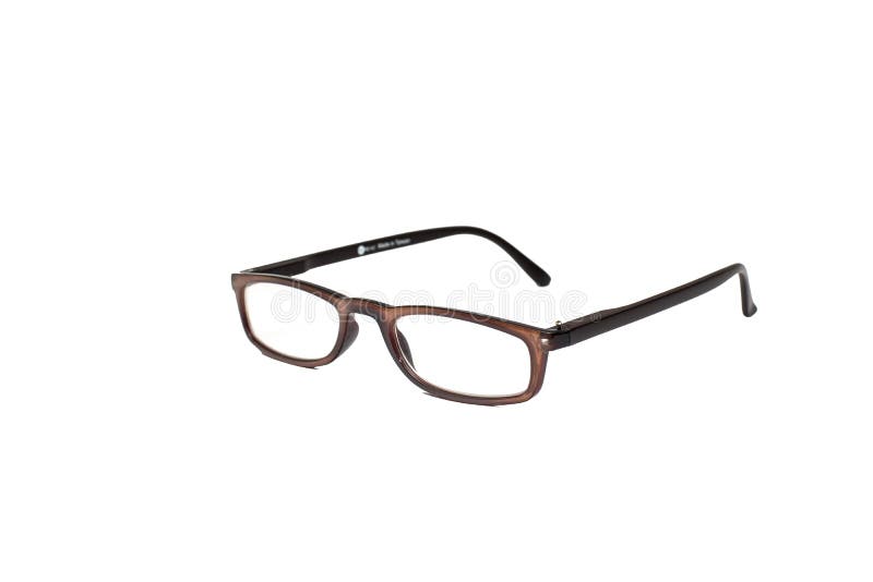 Reading Specs,brown and Black Colour Gradient Frame Stock Photo - Image ...
