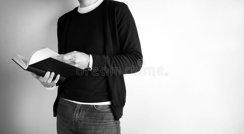 Reading and Standing - Stock Image Stock Photo - Image of industry ...