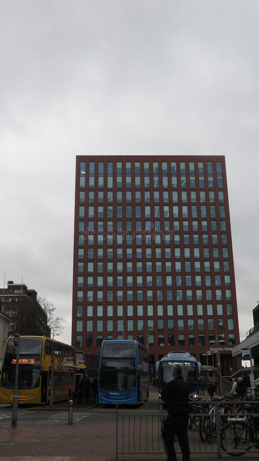 Reading Station Area Redeveloped Approach Editorial Image - Image of ...