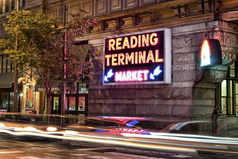Reading Terminal Market Sign Editorial Image - Image of philadelphia ...
