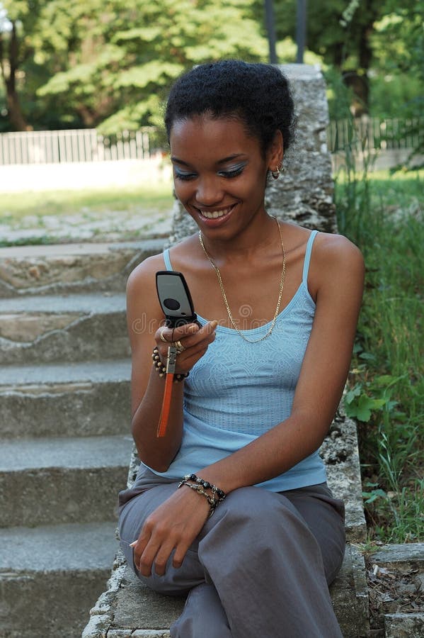 Reading text message stock image. Image of bright, instant - 5429959