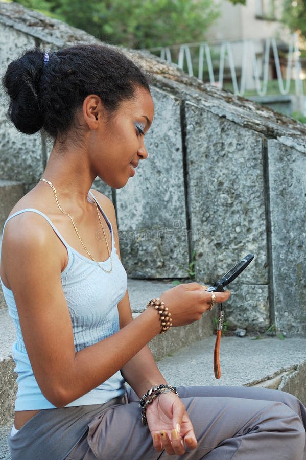 Reading text message stock photo. Image of contacts, communication ...