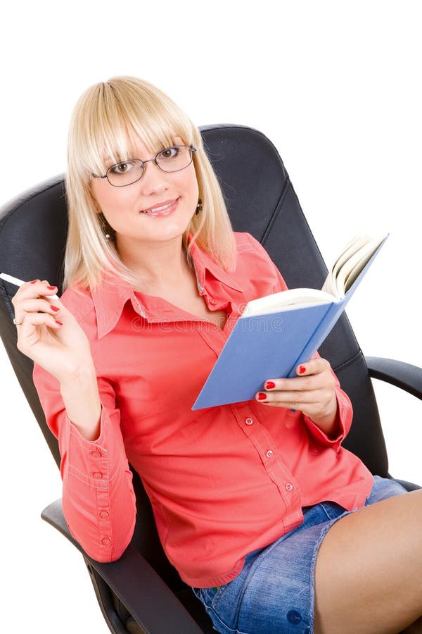 Reading textbook stock photo. Image of intelligence, manual - 5136006