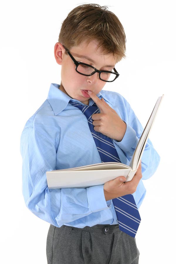 Student thinking pondering stock image. Image of block - 13299473