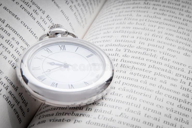 Reading and time stock photo. Image of isolate, pocket - 59243018