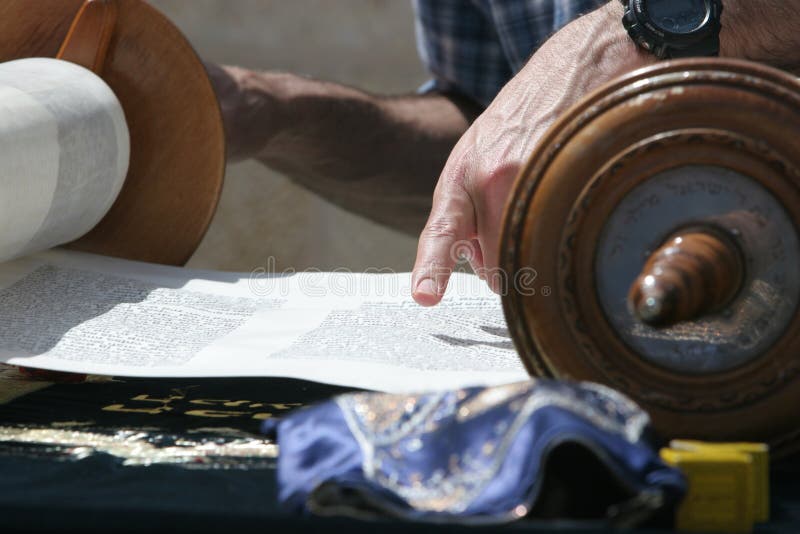 Torah- Ancient Scrolls in Jerusalem Stock Image - Image of archeology ...