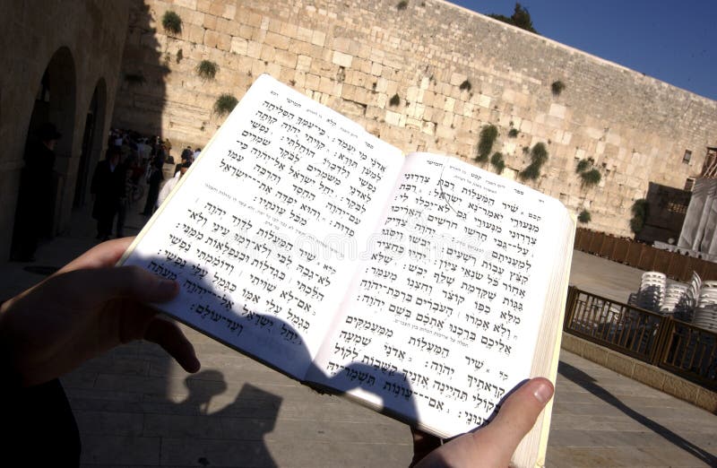 Reading the torah editorial stock image. Image of ceremony - 7690619