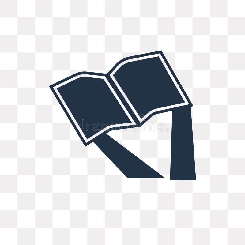 Reading Vector Icon Isolated on Transparent Background, Linear R Stock ...