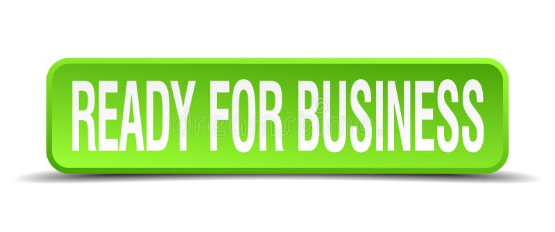 Ready button stock vector. Illustration of white, ready - 120309319