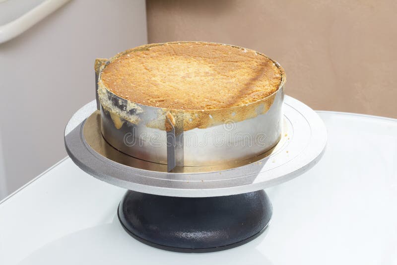 Ready Cakes for the Cake in the Form of Baking Stock Photo - Image of ...