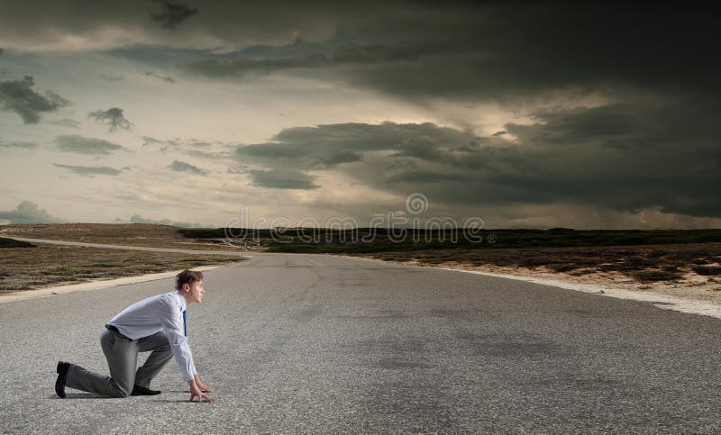 Ready for challenge stock image. Image of success, start - 61386631