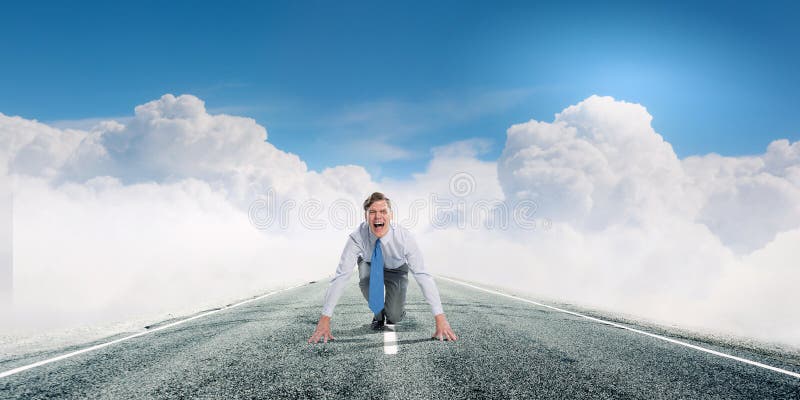 Ready for challenge stock photo. Image of success, starting - 61462906