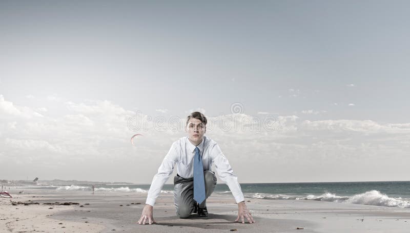 Ready for challenge stock photo. Image of race, business - 61827756