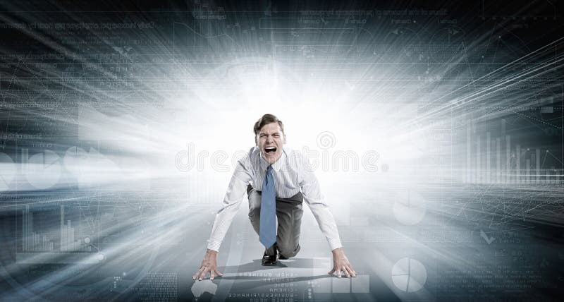 Ready for challenge stock photo. Image of runner, competition - 62490874