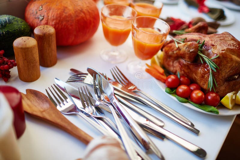 Ready for the dinner stock photo. Image of silver, chicken - 78185970