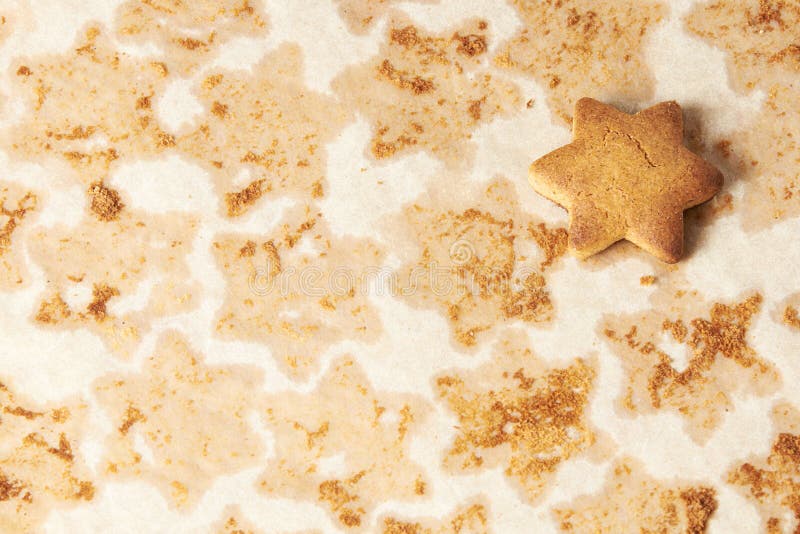 Ready Ginger Biscuits. Baking Paper Stock Image - Image of ingredient ...