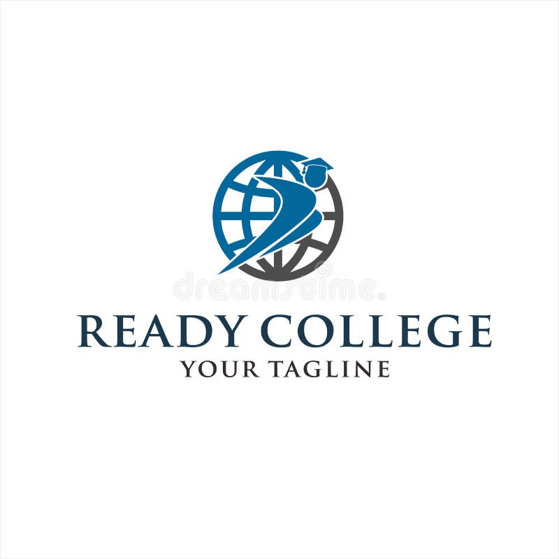 Ready Global Education Logo Design Idea Stock Vector - Illustration of ...