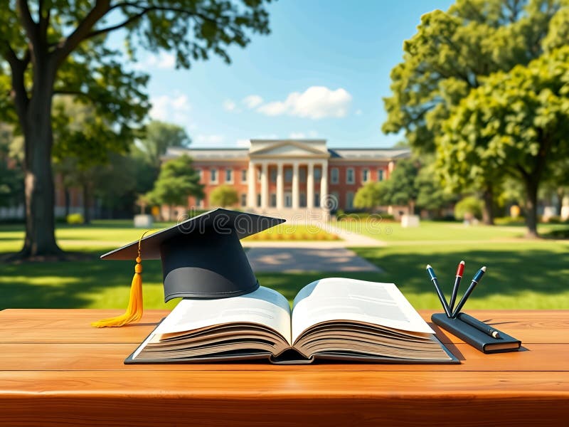 Ready for Graduation: a New Chapter Begins Stock Photo - Image of ...