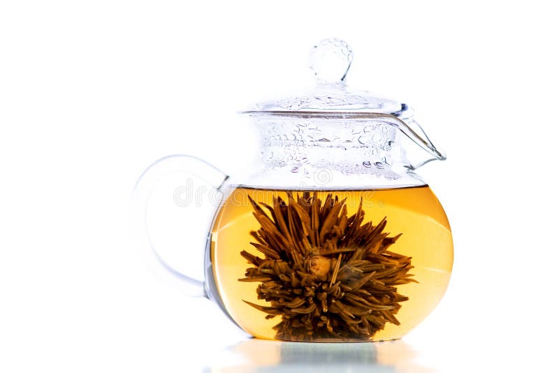 Ready green tea stock photo. Image of flowering, white - 13051738