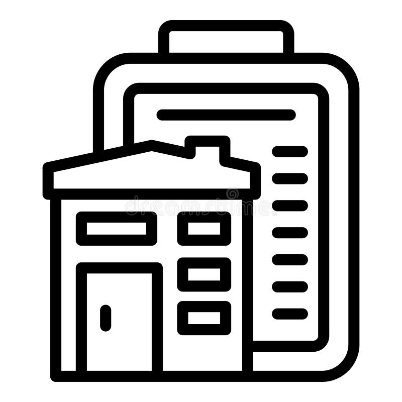 Ready House Barter Icon Outline Vector. Payment Money Stock Vector ...