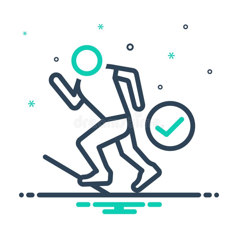 Mix Icon for Ready, Prepared and Get Stock Vector - Illustration of ...