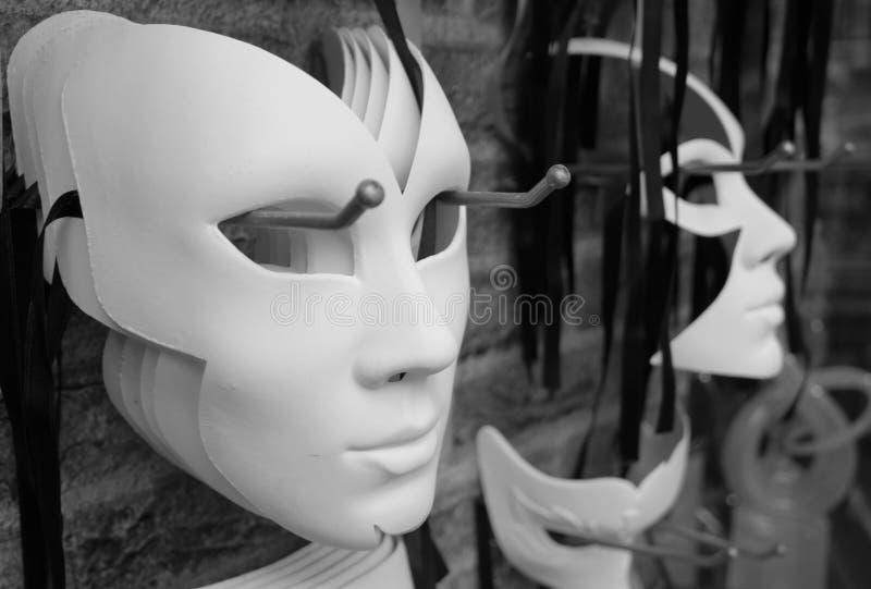 Spooky female mime stock image. Image of performer, female - 4790167