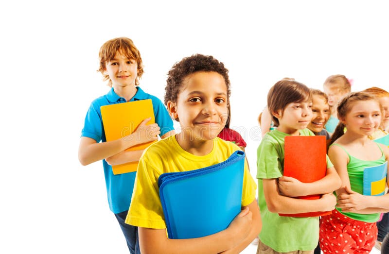 Ready for the New Assignment Stock Photo - Image of kids, mates: 57845076