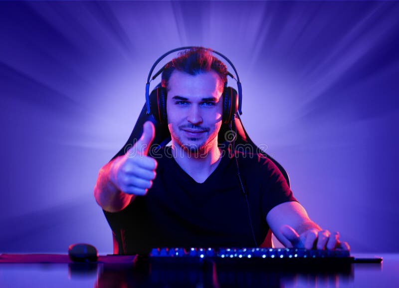 Ready for online battle stock photo. Image of ping, computer - 135884466