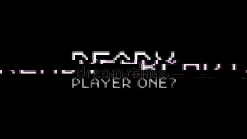 Ready Player One Message for Game UI Stock Video - Video of press ...