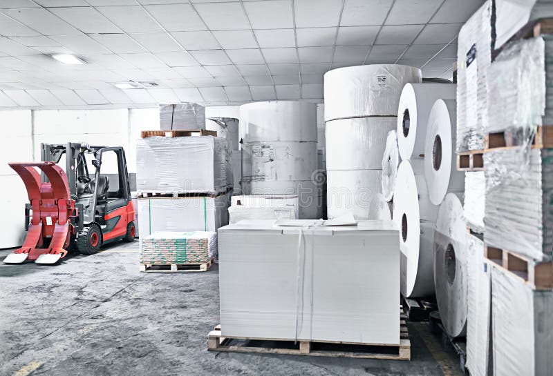 Ready for the Presses. the Inside of a Packaging and Distribution ...