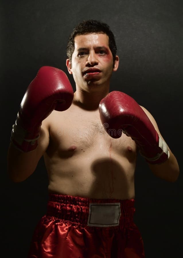 Ready for the ring. stock photo. Image of male, grey, brawling - 2893808