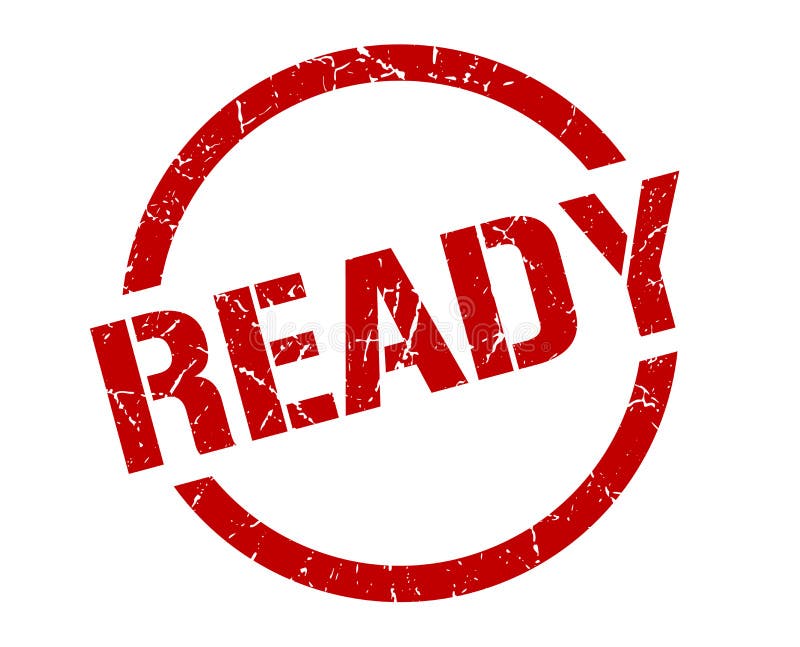 Ready stamp stock vector. Illustration of grunge, banner - 136954154