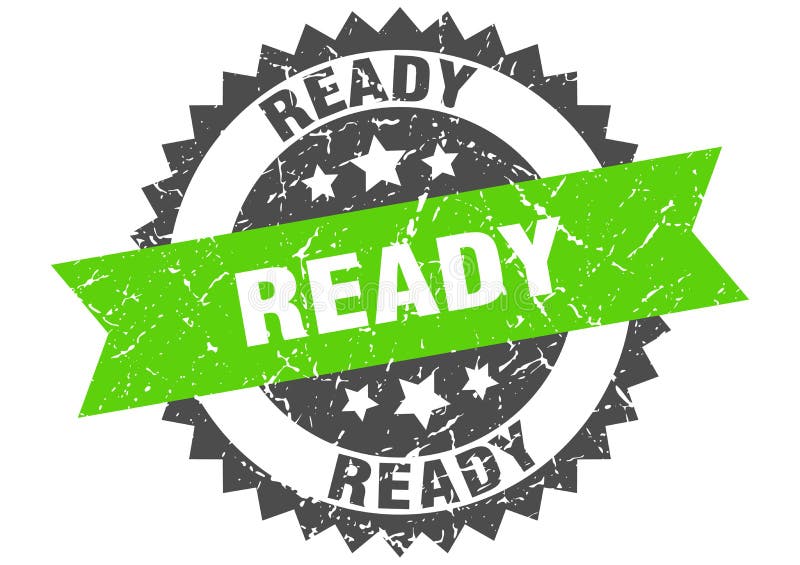 Ready To Use Red Stamp Text Stock Vector - Illustration of ready ...