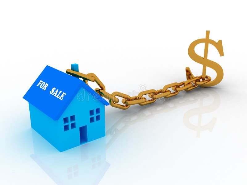 Ready for sale stock illustration. Illustration of home - 8527656