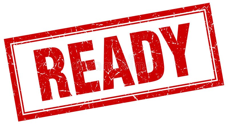 Ready stamp stock vector. Illustration of vector, ready - 125010364