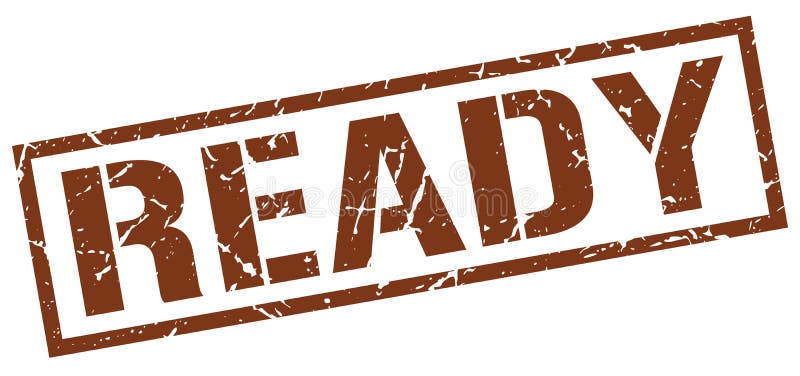 Ready stamp stock vector. Illustration of grungy, white - 122012964