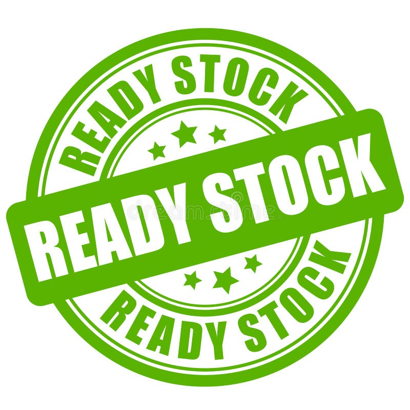 Ready stock vector sticker stock vector. Illustration of isolated ...