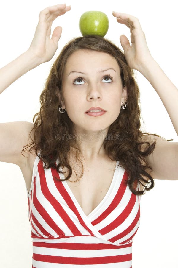 Catch an apple stock photo. Image of fine, christ, finger - 19680808