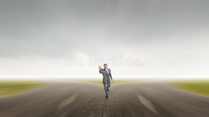 He is ready to compete stock photo. Image of fast, hand - 70324882
