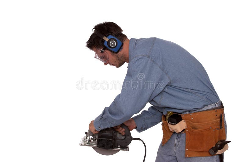 Ready to cut 2 stock photo. Image of hearing, hardhat - 1400242