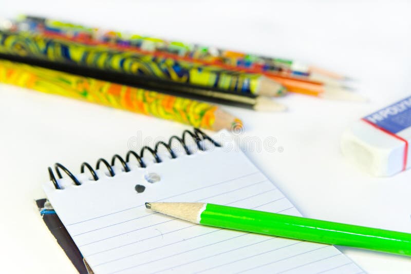 Ready to draw stock image. Image of kids, learning, green - 3152501