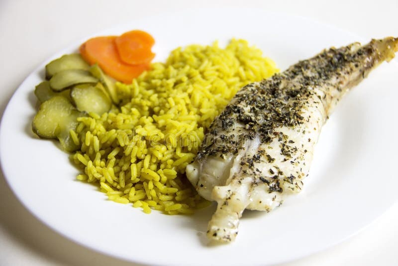 Ready To Eat Monkfish Lophius Stock Photo - Image of meal, fresh: 138681484