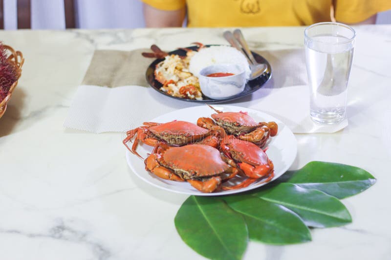 274 Steamed Mud Crab Meal Stock Photos - Free & Royalty-Free Stock ...