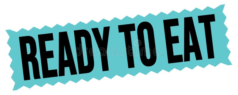Ready To Eat Logo Stock Illustrations – 182 Ready To Eat Logo Stock ...