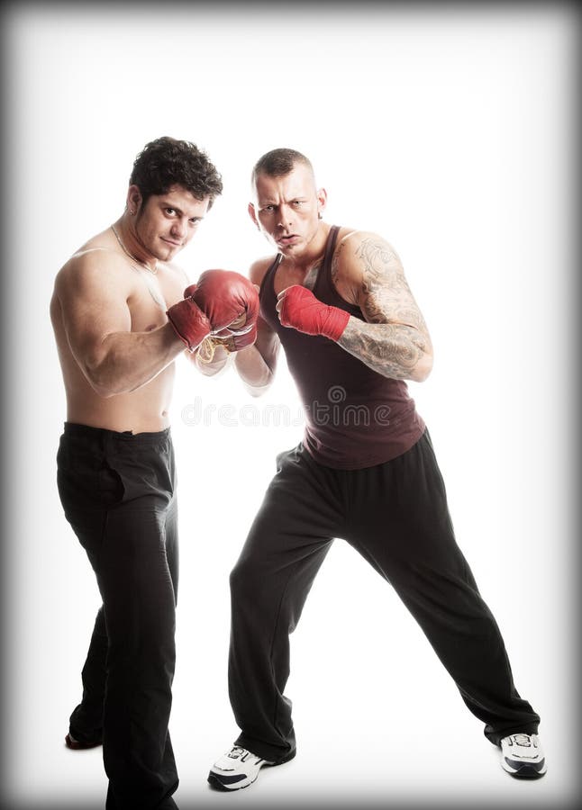 Ready to fight stock photo. Image of adult, macho, position - 10782592
